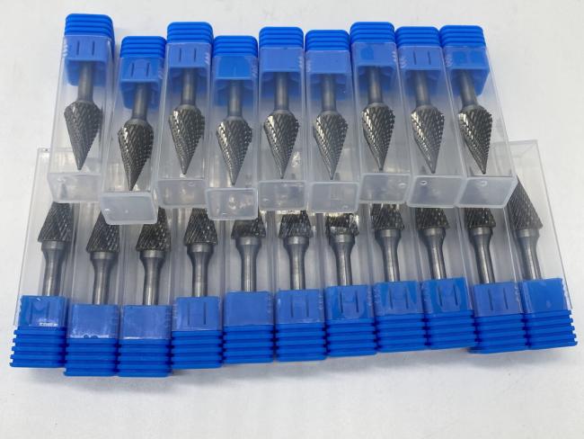 Support Custom Design 1/4" Ball Shape Cutting Tools Tungsten Carbide Rotary Burr Set
