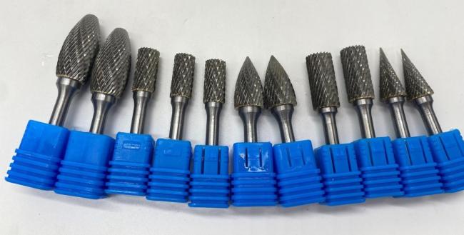 Support Custom Design 1/4" Ball Shape Cutting Tools Tungsten Carbide Rotary Burr Set