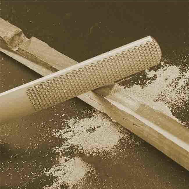 High-Quality 8-Inch Four-in-One Steel Wood File, Semicircular Flat Woodworking Fitter File, Multi-Function File