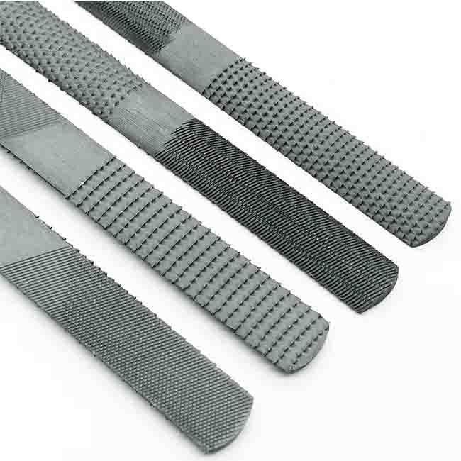 High-Quality 8-Inch Four-in-One Steel Wood File, Semicircular Flat Woodworking Fitter File, Multi-Function File