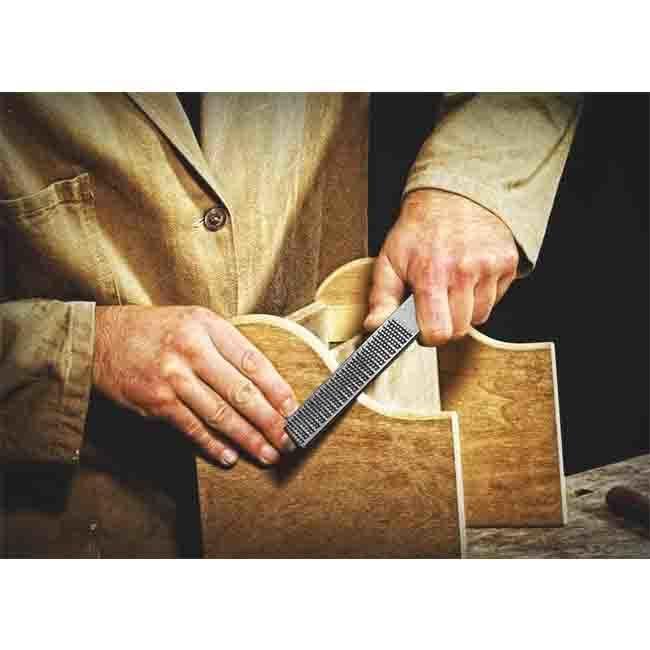 High-Quality 8-Inch Four-in-One Steel Wood File, Semicircular Flat Woodworking Fitter File, Multi-Function File