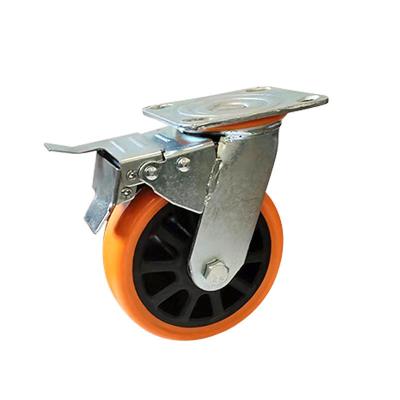 Cina 4-6 pollici Industria carrello pesante di acquisto fisso KSLHD0203 con TPR / PVC Castor in vendita