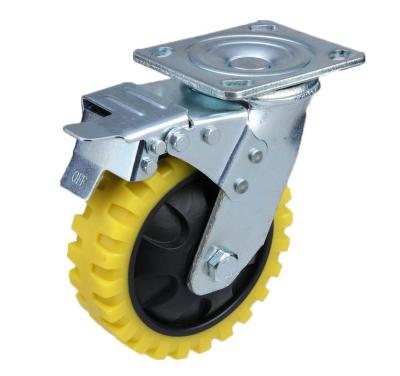 Cina Ruote a rotaia per baby walker con altezza regolabile e cuscinetto a sfera carico massimo 130 kg in vendita