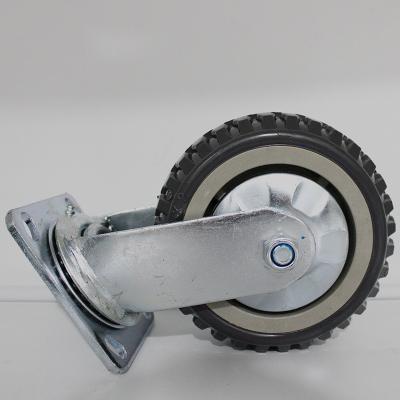 Cina 100 mm/125 mm/150 mm/200 mm di diametro ruota rotante pesante per prodotti rotanti in vendita