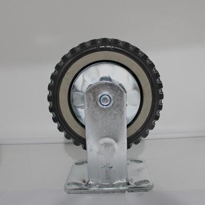 Cina 4 pollici 5 pollici 6 pollici 8 pollici Heavy Duty Rubber Free Caster per alta capacità di carico di 350 kg in vendita