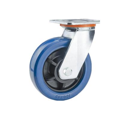 China Roda Industrial de Rolamento Duplo com Roda de PVC Espessura 32 mm Distancia do Ouro 12*8,2 mm à venda