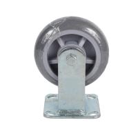 China Rotating Wheels Heavy Duty Nylon PU PVC Rubber Iron Casters for Customization Request for sale
