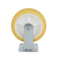 China Rotating Wheels Heavy Duty Nylon PU PVC Rubber Iron Casters for Customization Request for sale