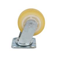 China Rotating Wheels Heavy Duty Nylon PU PVC Rubber Iron Casters for Customization Request for sale