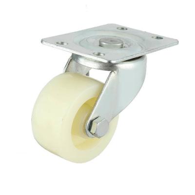 China 32 mm espessura de rolamento duplo PVC roda de rolamento roda de carrinho com travão e rolha à venda