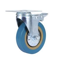 China Caster Fixed Plate Plastics Material 103mm/128mm/155mm Customizable for sale