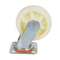 China Heavy Duty Fixed Flat Industrial Caster Iron PP Caster Wheel with Customized Request for sale