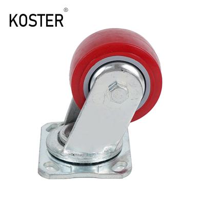 China Gepersonaliseerde aanvraag Auto-Lock Caster Wheels voor Air Cooler Electrical Brake Caster Te koop