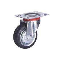 China Customized Request Industrial Casters Diameter 100mm Pl Material Caster Wheel for sale