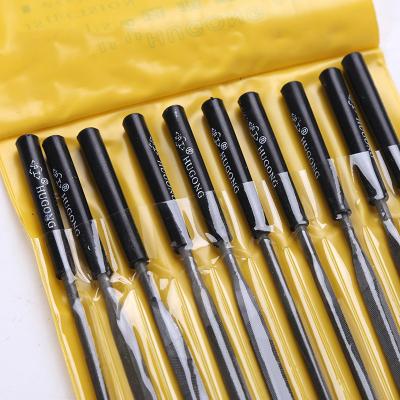 Cina Personalizzazione 5PCS 6PCS 10PCS 4*160mm Hand Hardware Tool File Set Mini Needle File Set in vendita