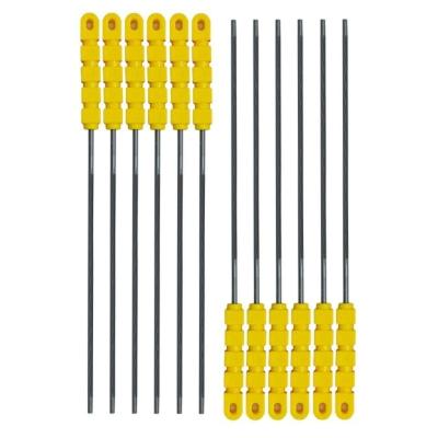 Cina Bidentate Pattern Round File 4.8mm 3/16