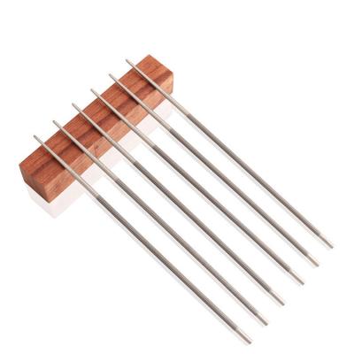 Cina Bidentate Pattern Round File 4.8mm 3/16