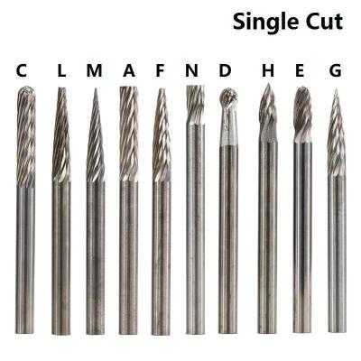 Cina Personalizzazione 20PCS 3mm Carburo di tungsteno file rotanti Burrs Set per la rettifica conica in vendita