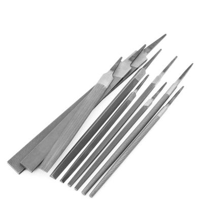 Cina 6PCS Round Carbon Steel File Set con custodia di plastica e rotonda personalizzata in vendita
