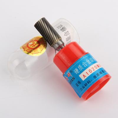 Cina Carbide Burrs 6mm Carbide di tungsteno Burs Bits per Die Grinder Lunghezza 1/4 