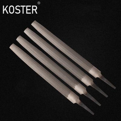 Cina Acciaio ad alto tenore di carbonio piatto semicircolare Rasp File Set Modello dentale bidentato per Precisio in vendita