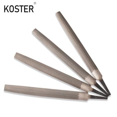Cina Acciaio ad alto tenore di carbonio piatto semicircolare Rasp File Set Modello dentale bidentato per Precisio in vendita