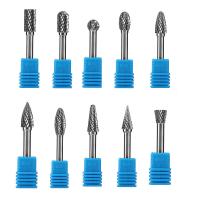 China Carbide Double Cut Tree Shape Radius End Burrs File for Cutting Tooth Processing Methods for sale