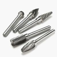 China Carbide Double Cut Tree Shape Radius End Burrs File for Cutting Tooth Processing Methods for sale
