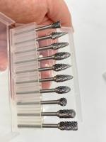 China Ovel Type Point Tree Carbide Rotary File for Cutting Tooth File Processing Methods for sale