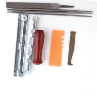 China Tooth Pattern Bidentate Pattern Chainsaw Sharpener File Kit for Sharpening and Filing for sale