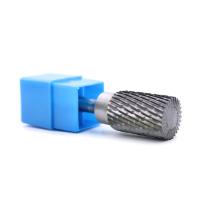 China 80mm Round Solid Shape Carbide Burr Set with Bidentate Pattern From Advanced Technology for sale