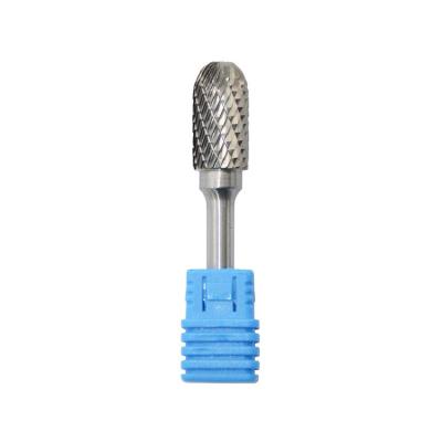 Cina 80mm Round Solid Shape Carbide Burr Set con modello di Bidentate dalla tecnologia avanzata in vendita
