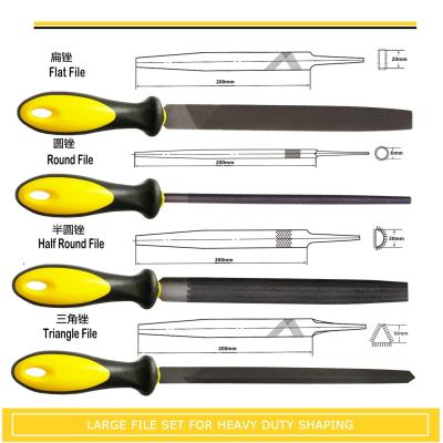 Cina Archivi di sega 19PCS utensile a mano in legno fai da te kit file piatto file in acciaio set file con custodia di trasporto in vendita