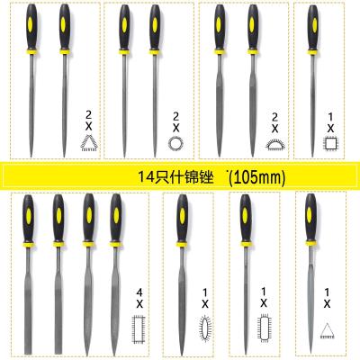 Cina Archivi di sega 19PCS utensile a mano in legno fai da te kit file piatto file in acciaio set file con custodia di trasporto in vendita
