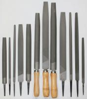 China Tooth Pattern Bidentate Pattern Round Steel File Metal File Tool Set for Woodworking for sale