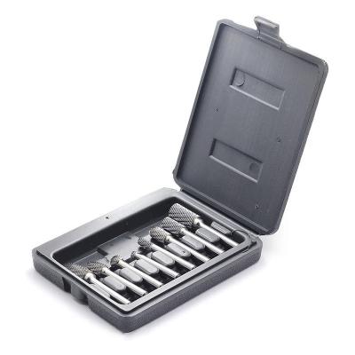 China SA 6mm 6.35mm Cylindervorm 1/4 inch Schaft Tungstencarbide Rotary Burrs voor het snijden Te koop