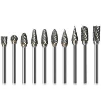 China Customization Carbide Cutting Burrs for Die Grinder Drill Bits Rotary Files Burs Tool for sale