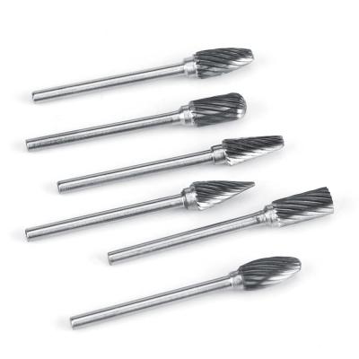 中国 オーダーメイド 6mm ダブルカット F1225m06X-45 半径末端金属磨きユニコラー 販売のため