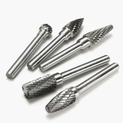 Chine Demande personnalisée 5PCS coupe-outil rotatif Fichiers rotatifs Carbure de tungstène à vendre