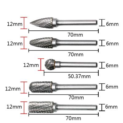 Cina Taglio di file di denti Burr Yama doppio singolo cono con forma di 60 90 gradi forma di K Carbide Burr in vendita
