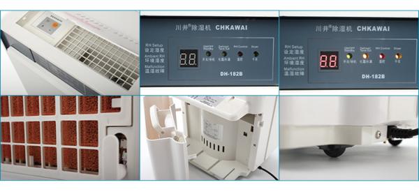 Quality 3.2L Water Tank Capacity Home Dehumidifier DH-182B Refrigerative Dehumidificatio for sale