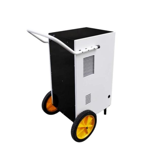 Quality CE RoHS Approved 80L/day DH-801B Industry Dehumidifier with Push Handle and Big Wheels for sale