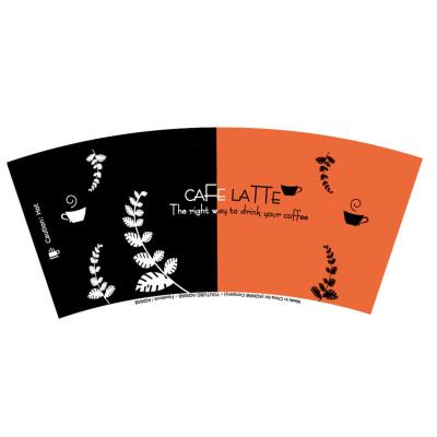 20gsm ha stampato la superficie regolare biodegradabile di Highbulk del fan della tazza di carta patinata del PE