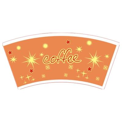 Cina Il PE stampato la fluorescenza amichevole di Eco del commestibile del fan della tazza di carta patinata non in vendita