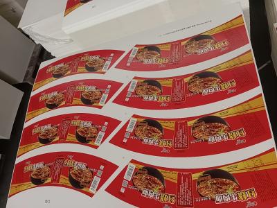 China フィルムラミネーションプリント付きのエコフレンドリー食品グレード紙カップシート for sale