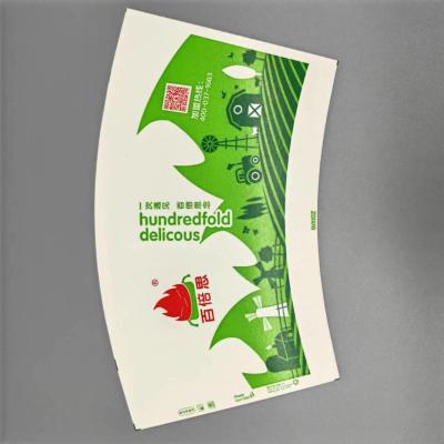 China 環境に優しい印刷されたコーヒー紙コップファンの食品等級の抗張抵抗 for sale