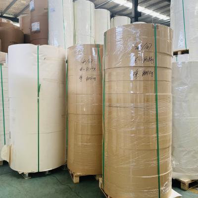 China Maagdelijke Pulp150g+10g PE Papierkop die Grondstof 1550mm maken Te koop