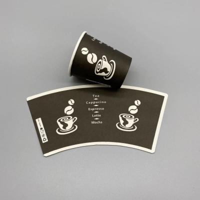 中国 PE 12のOzのペーパー コーヒー カップのフレキソ印刷のホット・チョコレートの紙コップ 販売のため