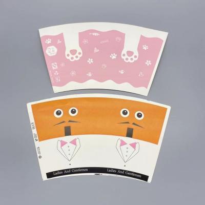 Cina il singolo PE 28oz il commestibile impermeabile del fan della tazza di carta patinata in vendita