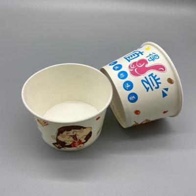 Cina Ciotole di carta eliminabili biodegradabili delle ciotole 20Oz del PE in vendita
